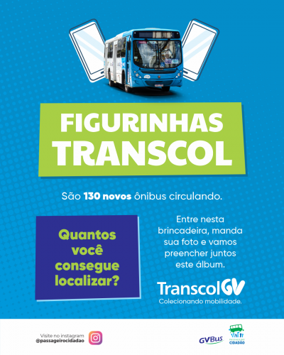 Álbum de figurinhas é a nova sensação entre os amantes do Transcol - GVBus
